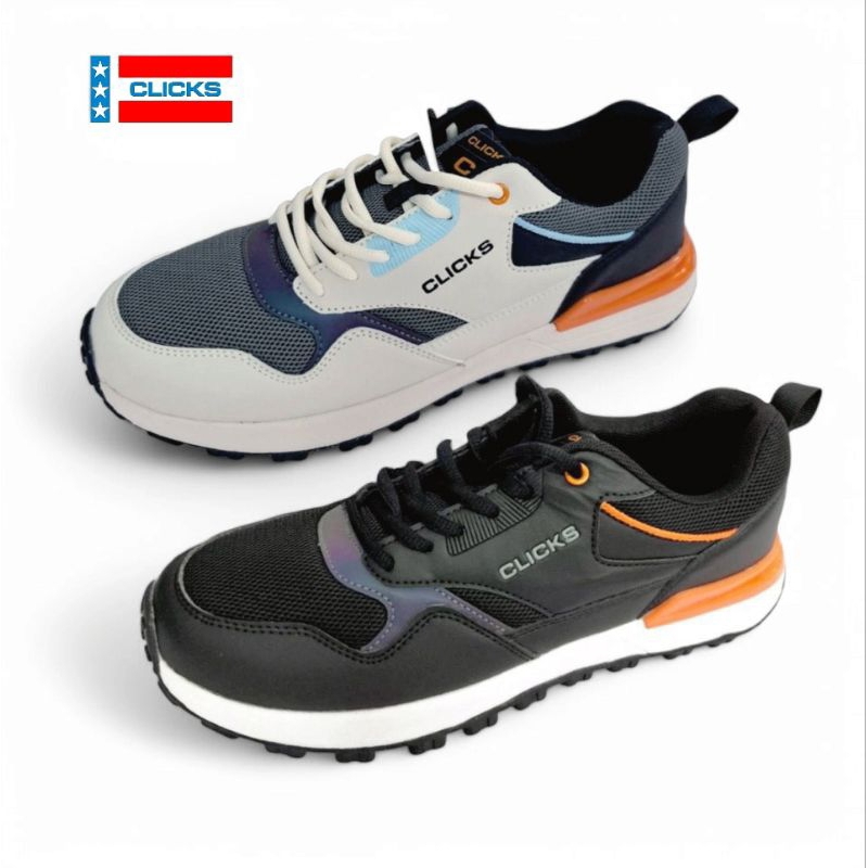 รองเท้าผ้าใบCLICKSชาย CV-117 Size 41-45 | Shopee Thailand