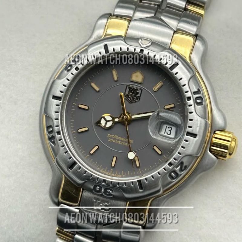 TAG Heuer Series 6000 18k&steel For Lady 28mm. Ref WH 1352 | Shopee Thailand