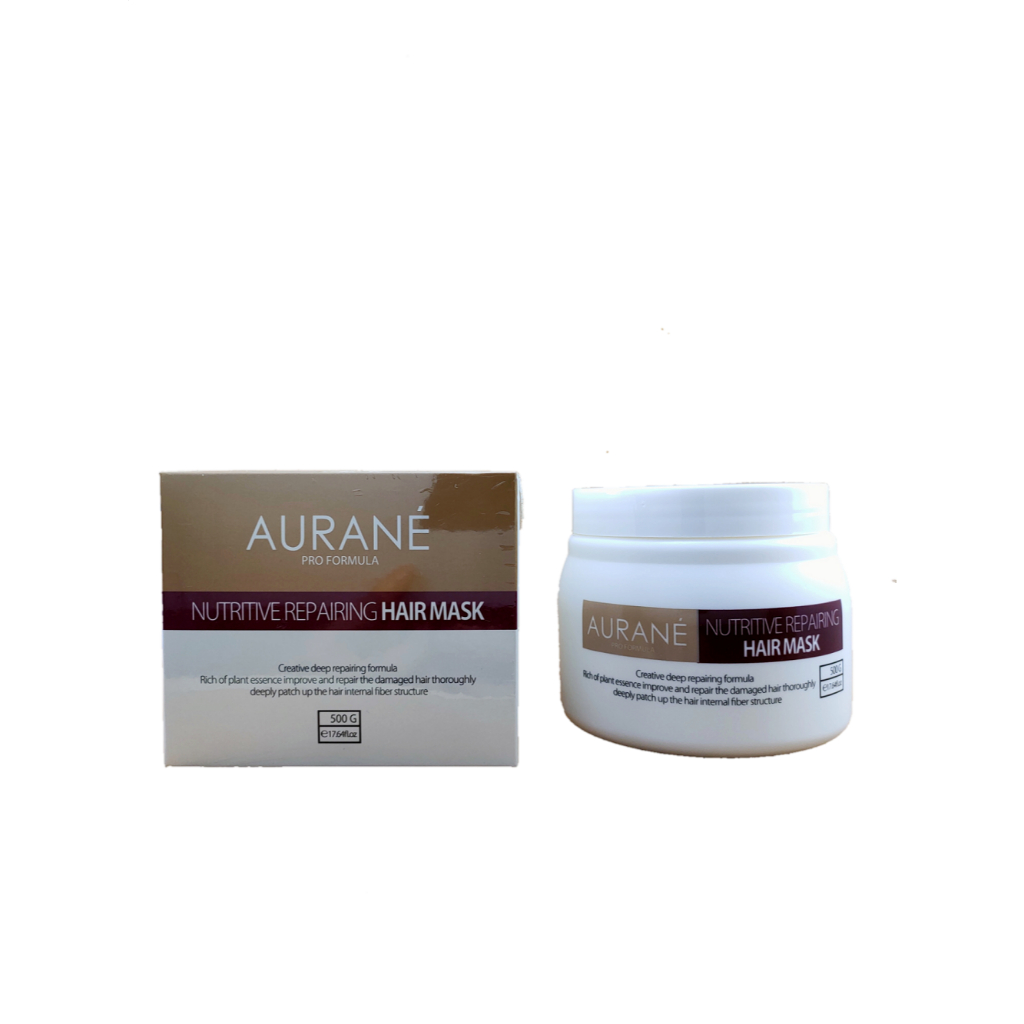 มาร์คบำรุงผมเข้มข้น ออเรน มาร์คน้ำตาล AURANE NUTRITIVE REPAIRING HAIR ...