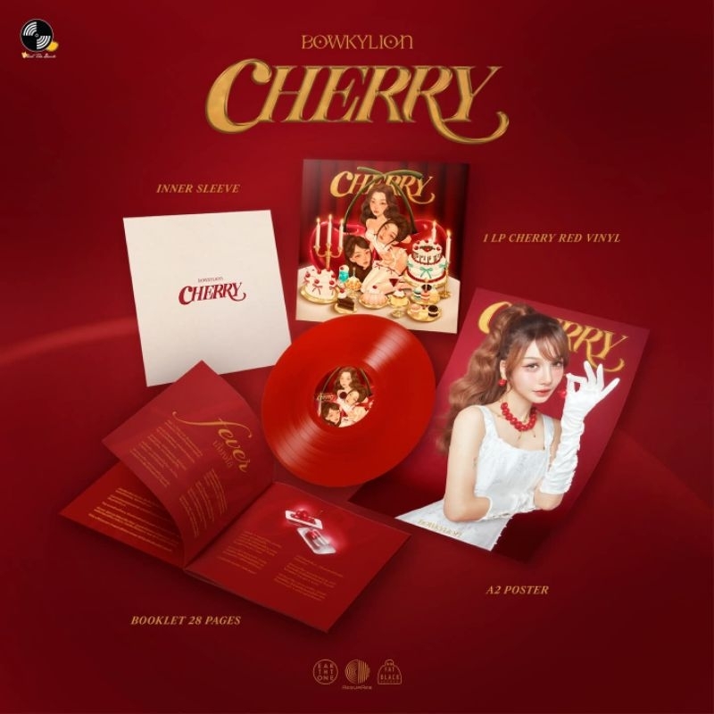 BOWKYLION : CHERRY (THE 2ND ALBUM)1LP CHERRY RED VINYL LIMITED EDITION : 500 แผ่น | Shopee Thailand