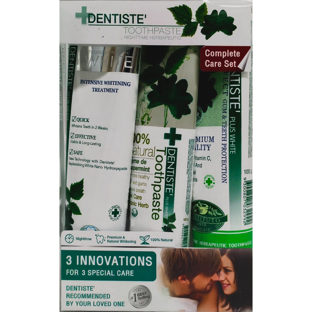 (100x3) Dentiste' Complete Set 3 innovations for 3 special care ...