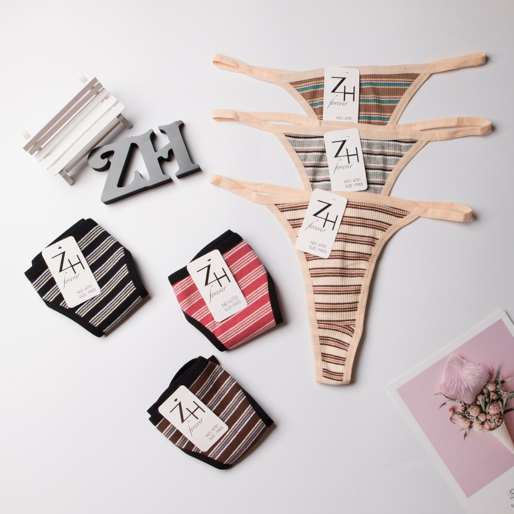 zh-forever. 6751 กางเกงชั้นในผ้าคอตตอน | Shopee Thailand