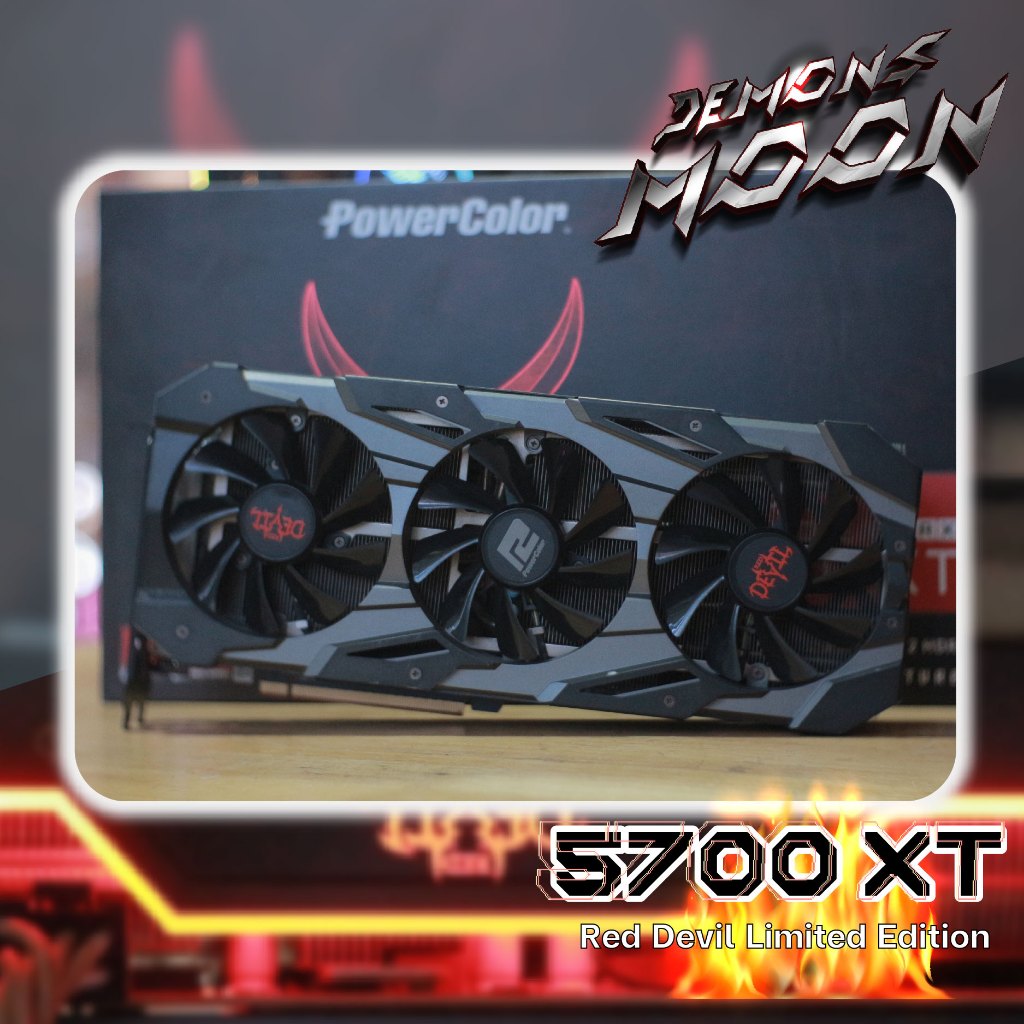 5700XT PowerColor RX5700XT Red Devil limited edition กาดจอมือสอง ...