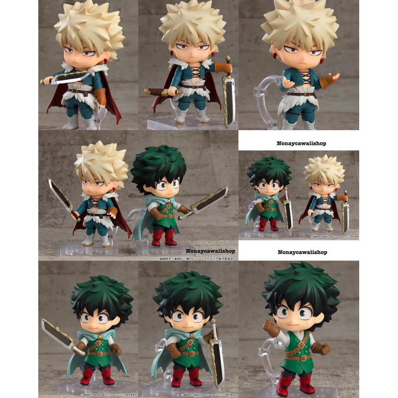 Nendoroid Izuku Midoriya: Jukketsu Costume Ver. & Nendoroid Katsuki ...