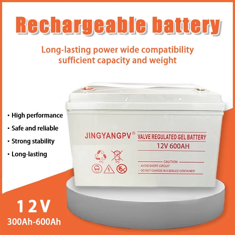 ระบบโซล่าเซลล์ทั่วไปต้องมี NPP 12V 300AH/400AH/500AH/600AH แบตเตอรี่แห้ง คุณภาพสูง แข็งแรง ...