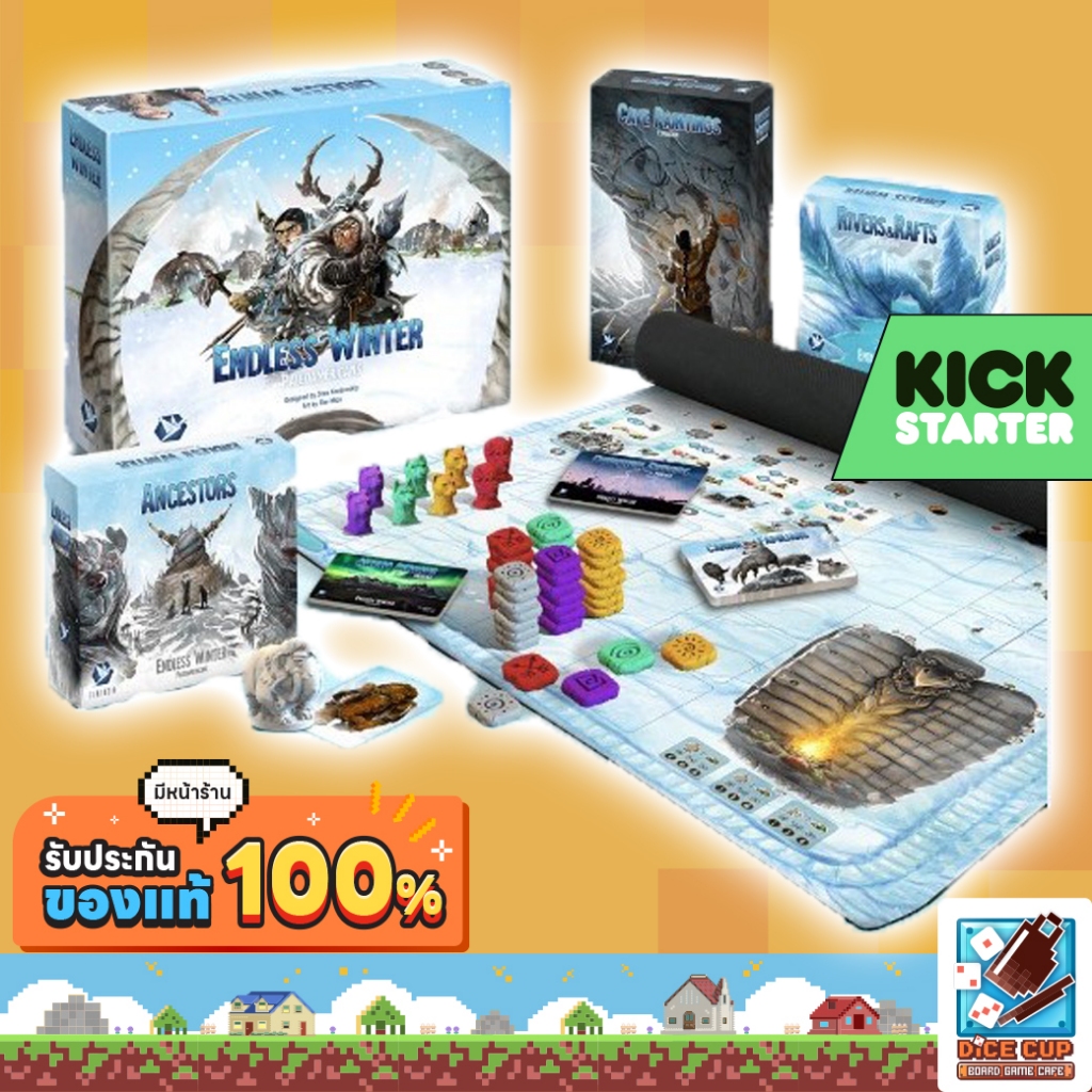 [ของแท้] Endless Winter CHIEF Pledge with Big Box Board Game | Shopee ...