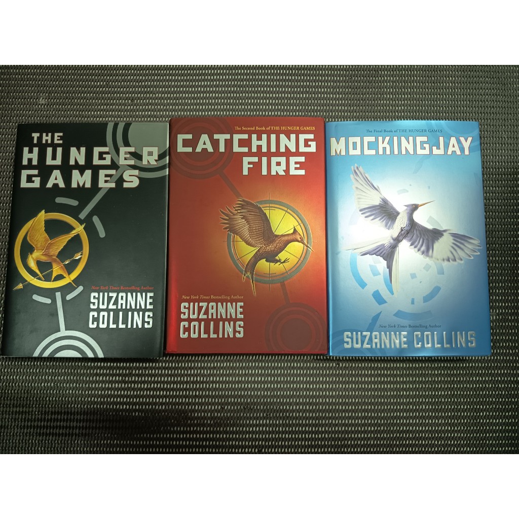 หนังสือ The Hunger Games + Catching Fire + Mockingjay (Hardcover) by ...