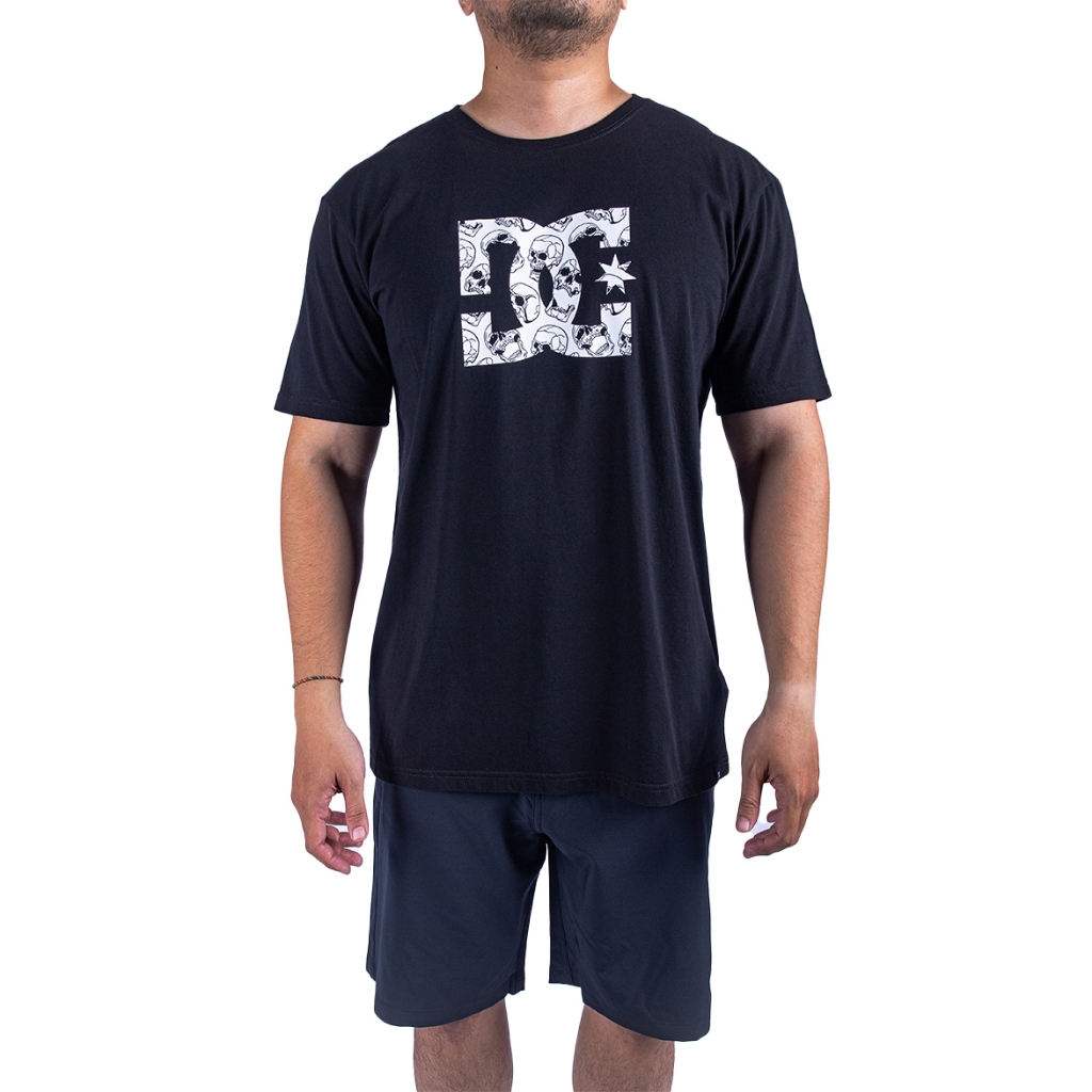 DC Shoes เสื้อยืดสำหรับผู้ชาย DCSTR SKL SS ID (KVJ0) 251 UDYZT04135 ...