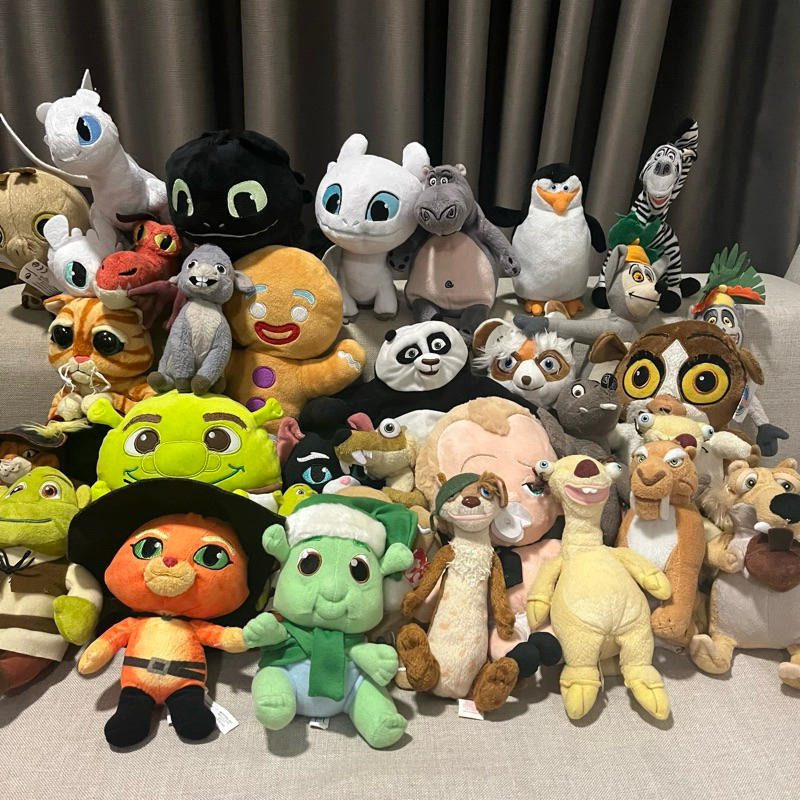 ตุ๊กตา เชร็ค shrek ice age ไอซ์เอจ มาดากัสการ์ Madagascar กังฟูแพนด้า ...