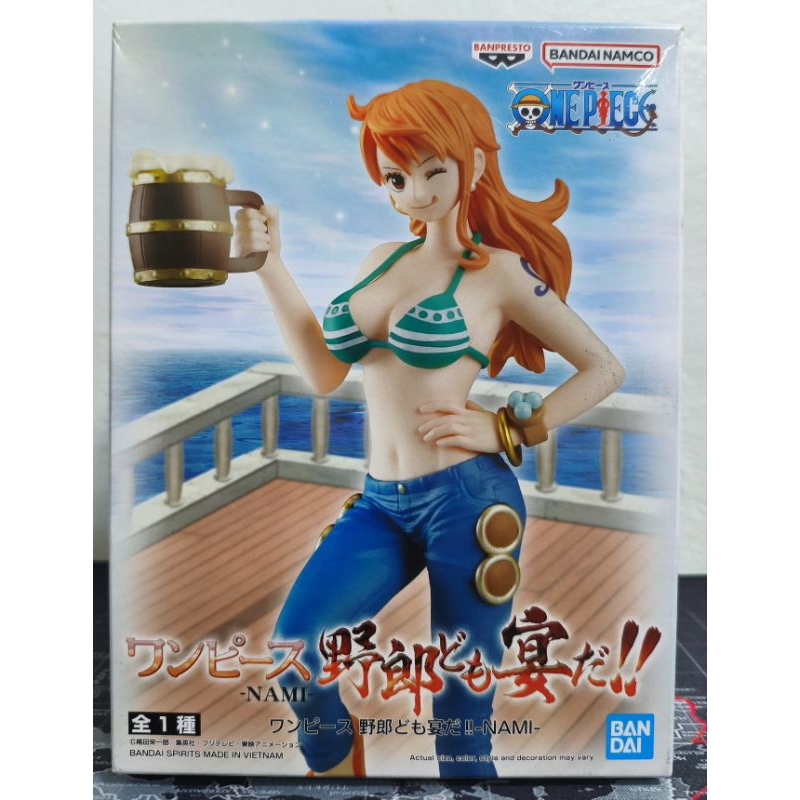 [ของแท้] Nami - It's a Banquet!! , Banpresto (OnePiece) | Shopee Thailand