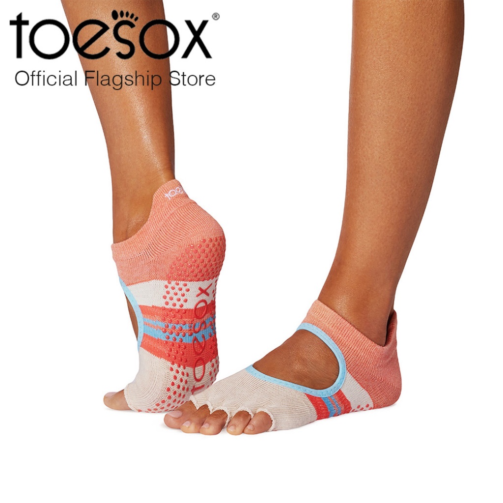 [New Spring D2 2025] ToeSox Grip Half Toe Bellarina East Coast ถุงเท้า ...