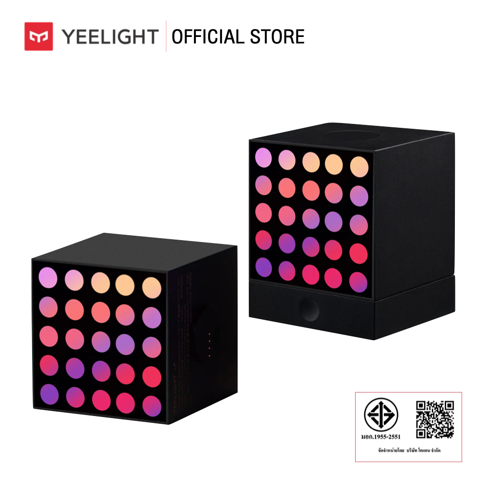 ไฟตกแต่ง Yeelight Cube Smart Lamp-Matrix Basic Set / Extension | Shopee Thailand