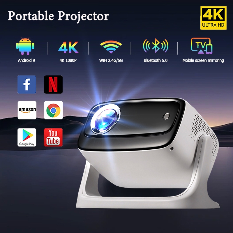 P10 Projector 200 ANSI โปรเจคเตอร์ พกพา โฟกัสอัตโนมัติ หลีกเลี่ยงสิ่ง ...