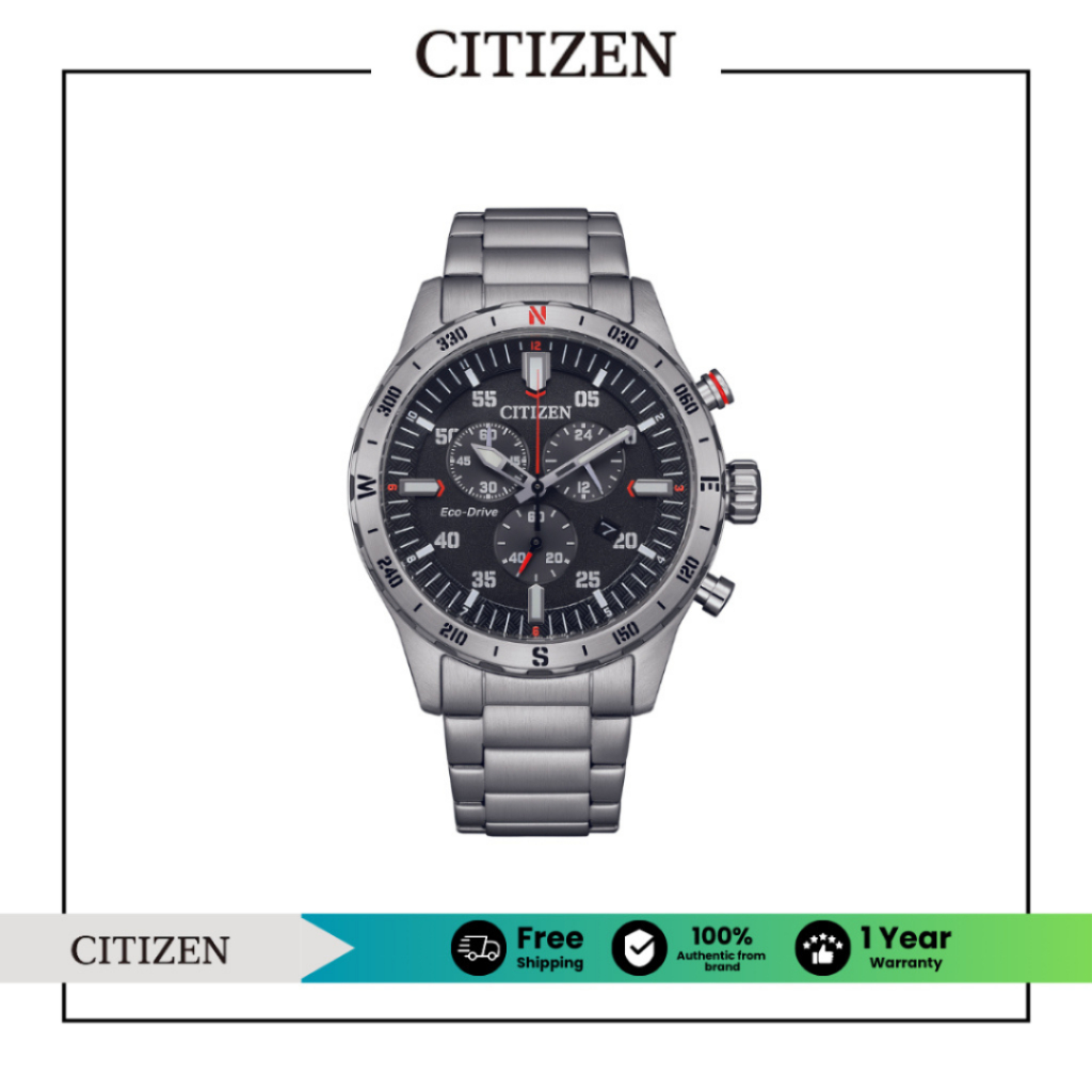 CITIZEN Eco-Drive AT2520-89E Chronograph Men's Watch ( นาฬิกาผู้ชาย ...