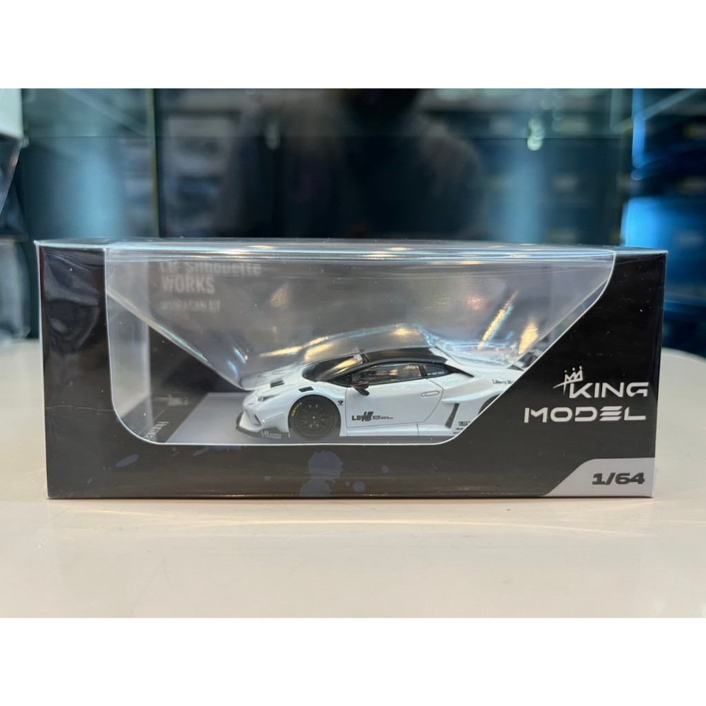 King Model 1/64 LB-Silhouette Works Huracan White | Shopee Thailand