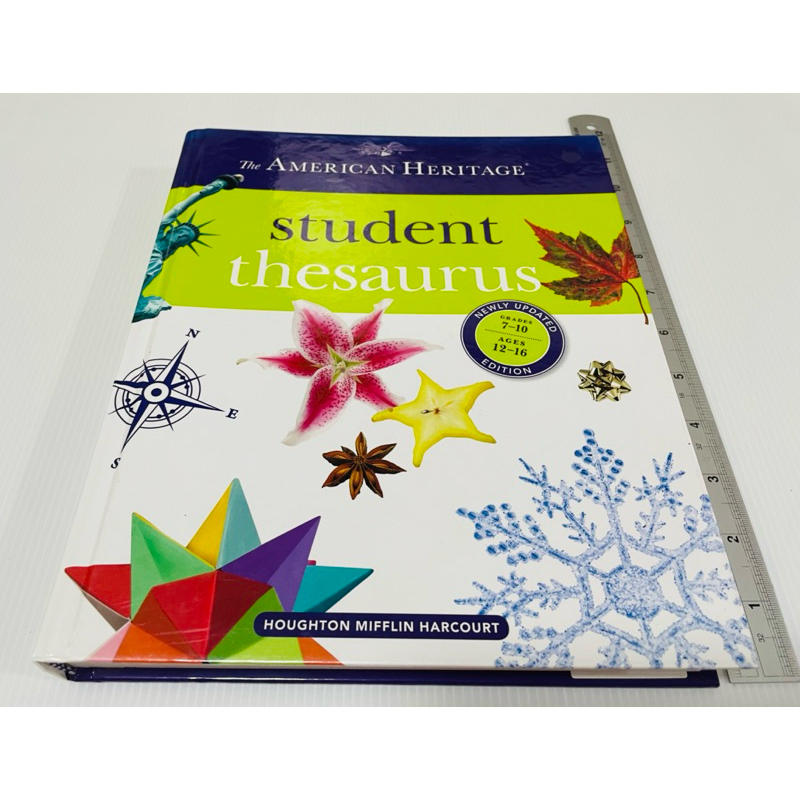 สภาพดี ปกแข็ง หนา พจนานุกรมภาษาอังกฤษ Student Thesaurus 380 บาท ปกติ ...