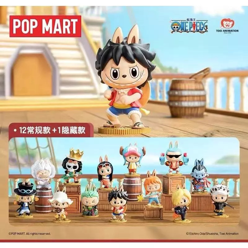 จัดส่งจากประเทศไทย POPMART LABUBU THE MONSTERS x ONE PIECE Series Blind ...
