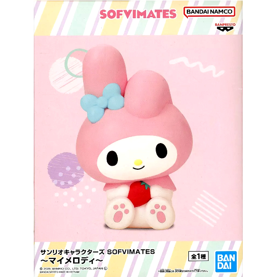 Figure My Melody Sanrio Characters SOFVIMATES ของแท้จากญี่ปุ่น | Shopee ...