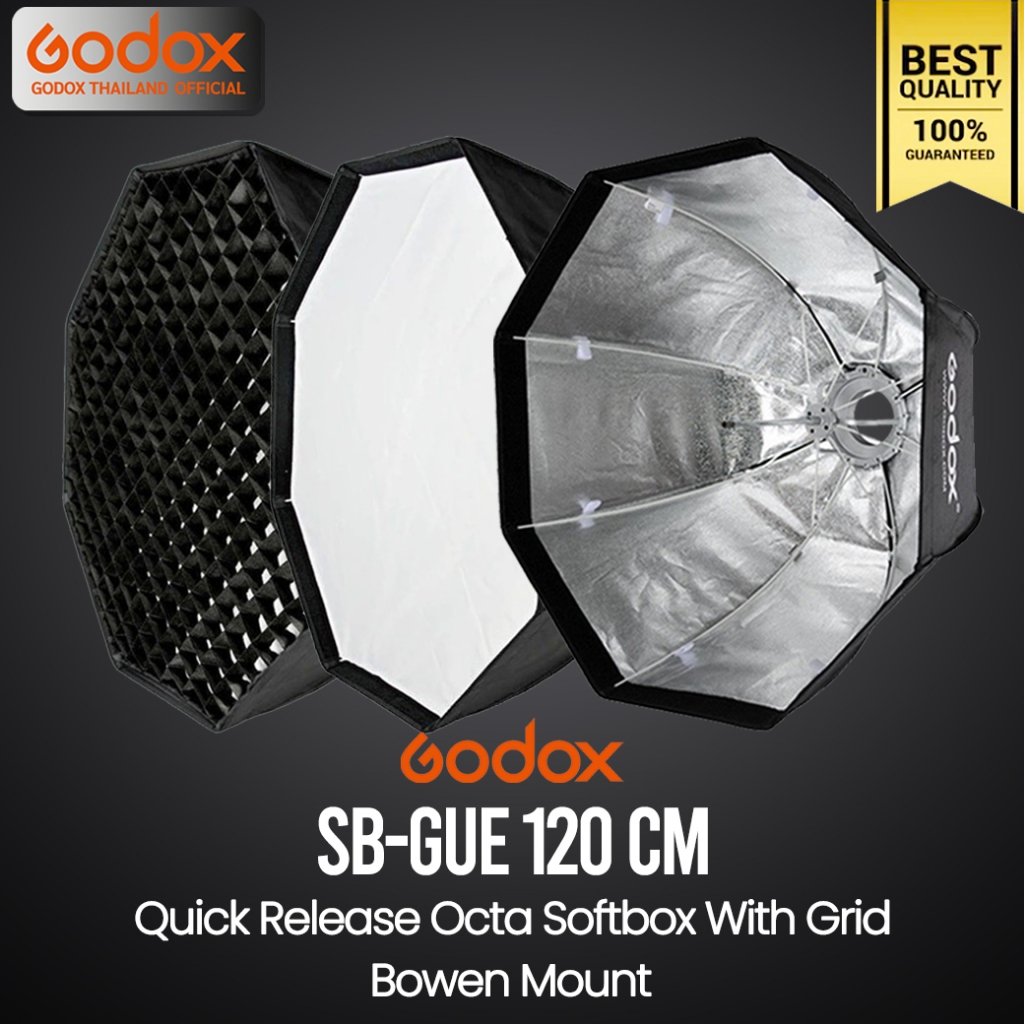 Godox Softbox SB-GUE 120 cm. Quick Release Octa Softbox With Grid ...