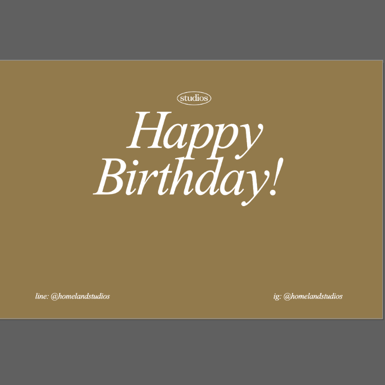 HOMELAND - GIFT CARD การ์ดอวยพร | Shopee Thailand