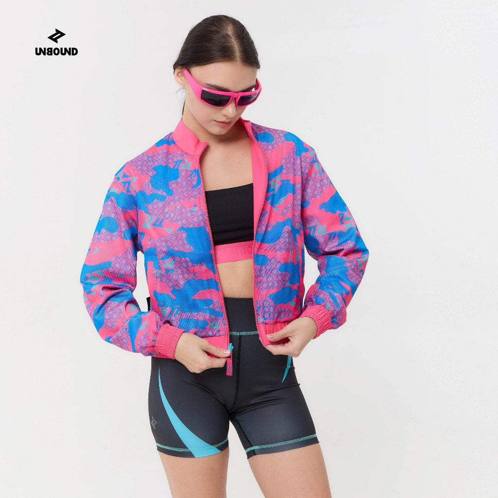 ๊์UNBOUND ASTRO CAMO COMET ZIPPER REVERSIBLE JACKET (PINK) เสื้อแจ็คเก็ ...