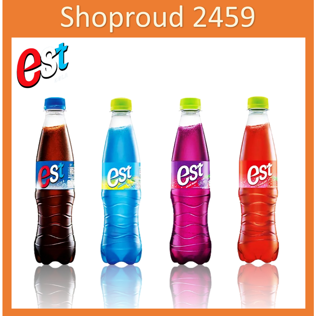 est cola น้ำอัดลมมีทั้งหมด 4 รสชาติ ขนาด 360 มล. จำนวน 12 ขวด | Shopee ...