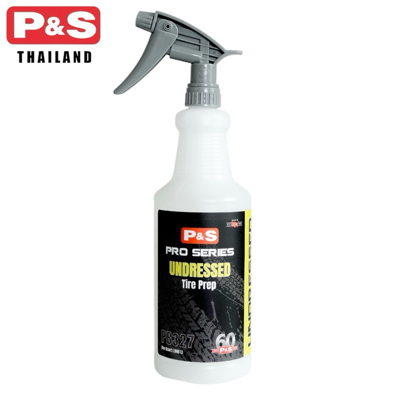 P&S Undressed Tire Prep Empty Spray Bottle 32oz ขวดทนเคมีพร้อมหัวสเปรย์ทนเคมี | Shopee Thailand
