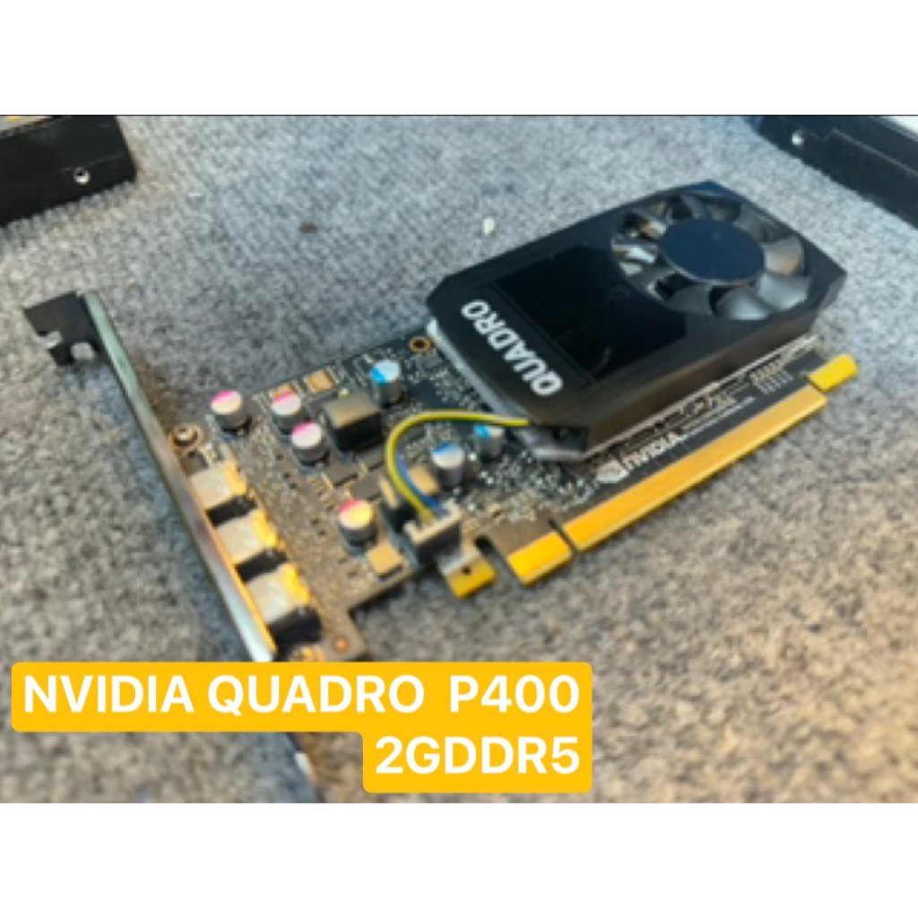 การ์ดจอ (VGA) NVIDIA QUADRO P400 2GDDR5 มือ2สภาพ ดี สวย การ์ดจอทำงาน ...