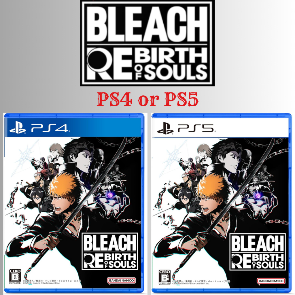 Brand-New Bleach Rebirth Of Souls Playstation4 Ps4 Paystation5 Ps5 ส่งตรงจากญี่ปุ่น | Shopee ...