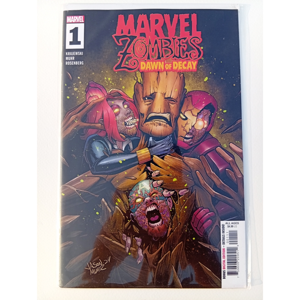 หนังสือการ์ตูน Marvel Comics เรื่อง Marvel Zombies: Dawn of Decay #1 ...