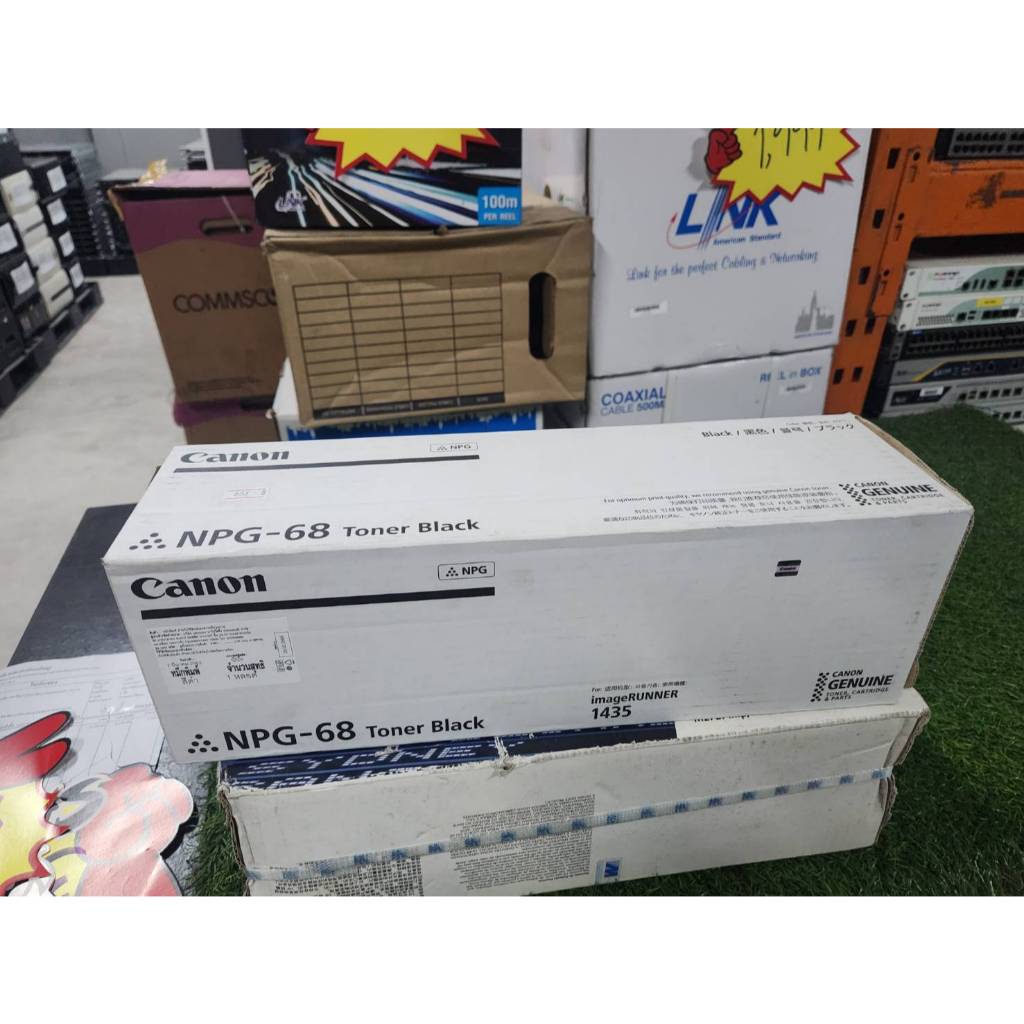 หมึก หมึกเครื่องถ่ายเอกสาร Canon NPG-68 Toner Black ของแท้ | Shopee ...