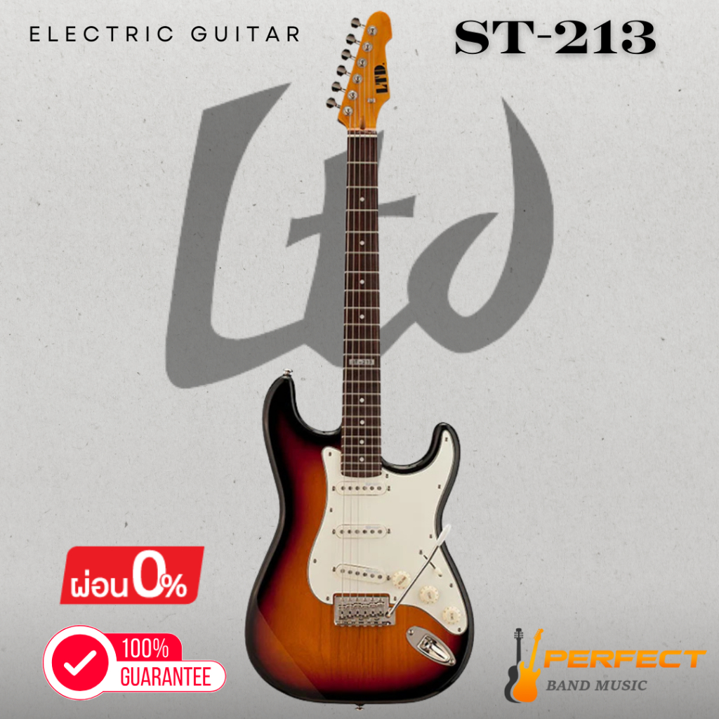 กีตาร์ไฟฟ้า LTD ST-213 Electric Bass [ผ่อน 0% 10เดือน] | Shopee Thailand