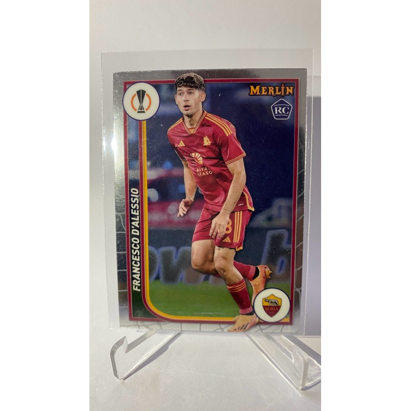 การ์ดนักฟุตบอล AS ROMA, TOPPS MERLIN 2024, Pagano, Pisilli, Lukaku ...