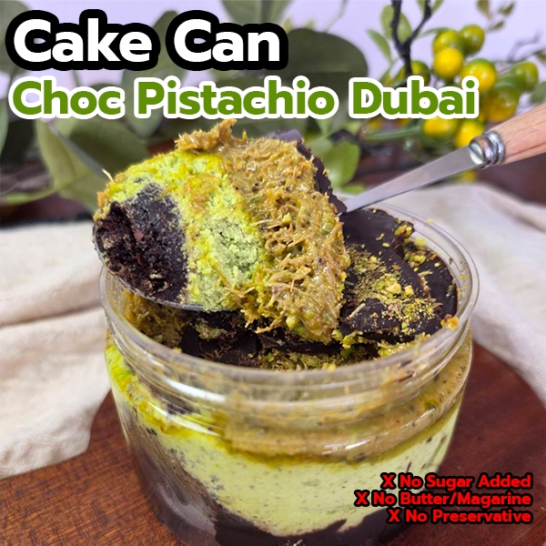 Leanlife: Cake Can ช็อคพิตาชิโอ้ดูไบ Choc Pistachio Dubai ไร้แป้ง ...