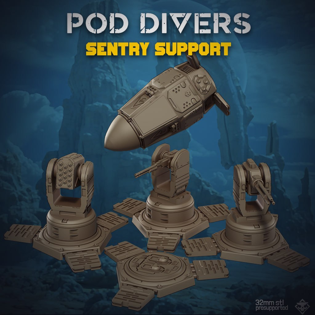 Helldivers - Pods / Turrets | Shopee Thailand