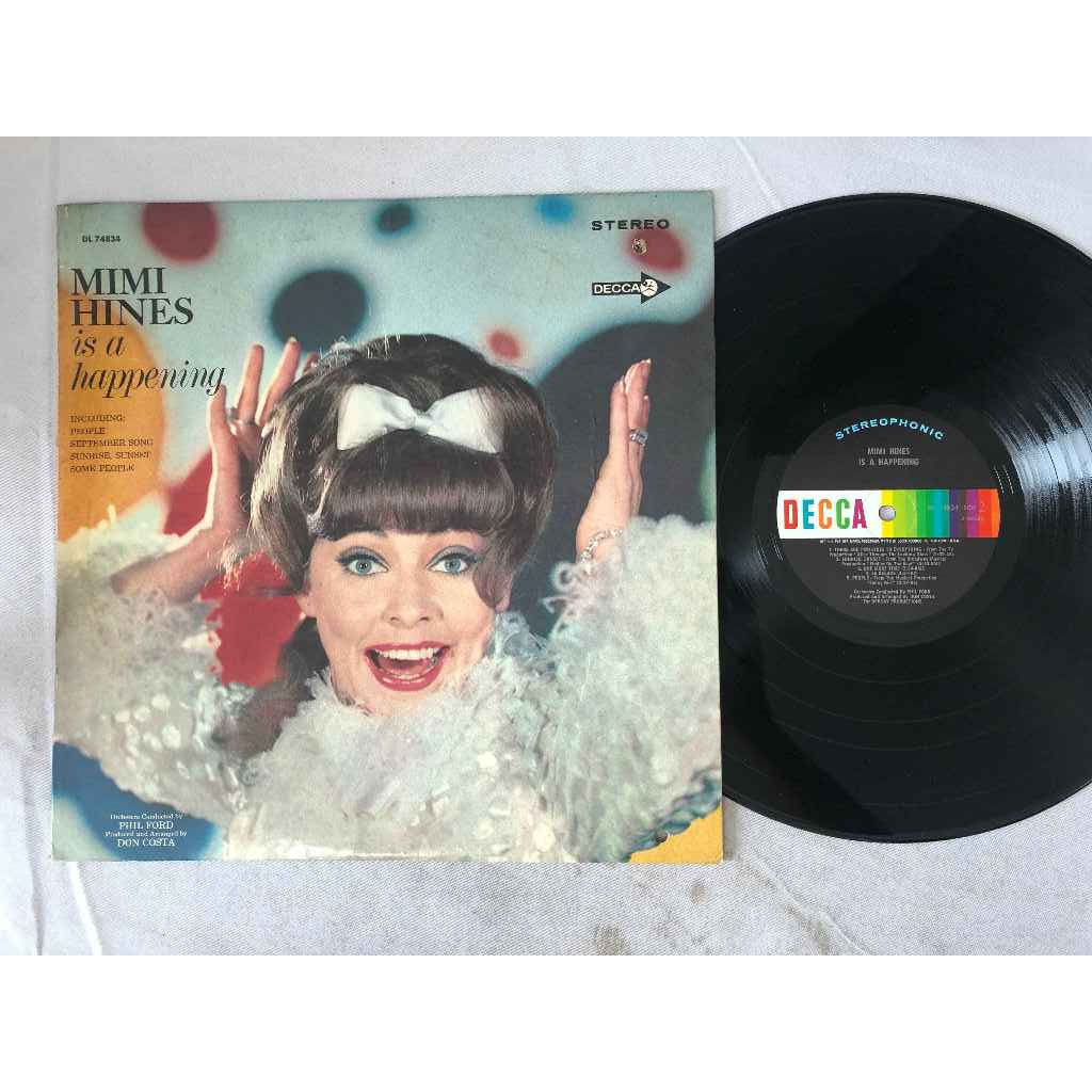 Mimi Hines - Mimi Hines ขนาด 12 นิ้ว LP G29 | Shopee Thailand