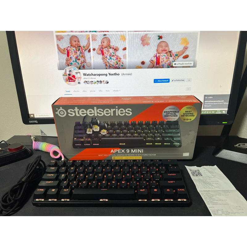 Steelseries Apex 9 mini มือ2 | Shopee Thailand