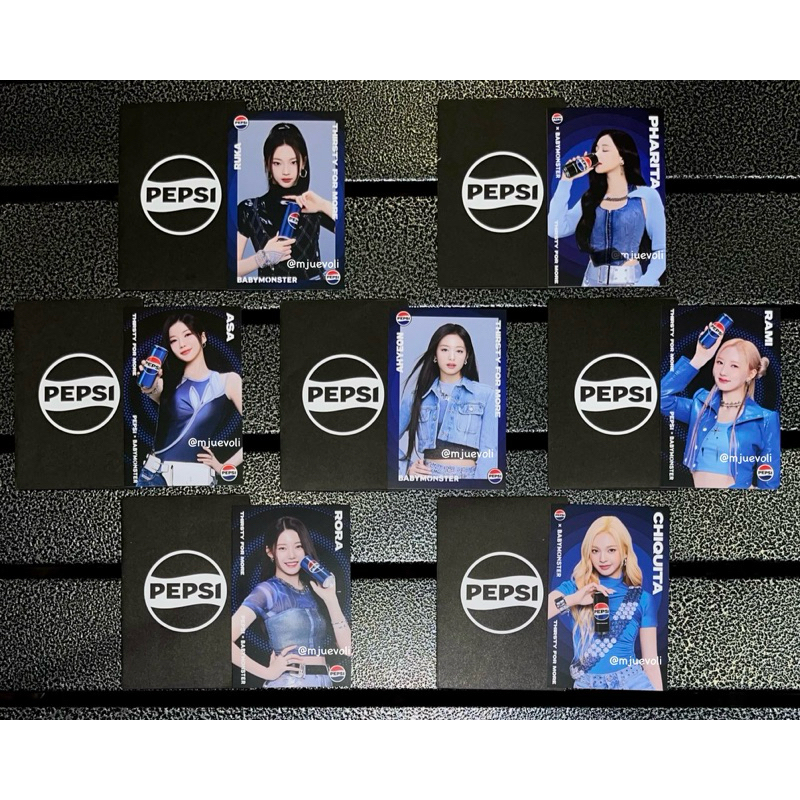 การ์ด Babymonster Chester's x pepsi | Shopee Thailand