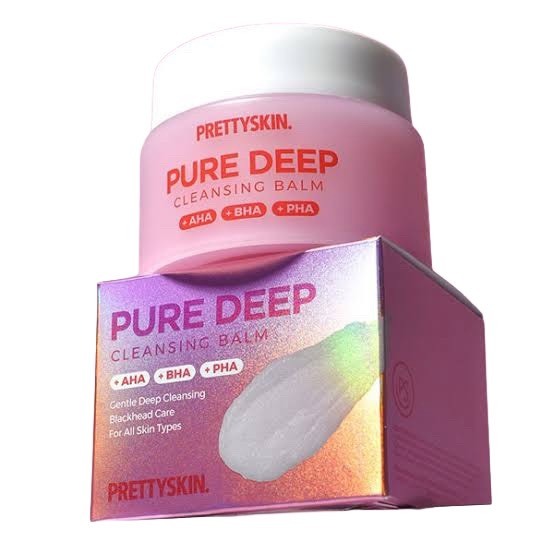 ️ไม่แท้คืนเงิน ️Pretty skin Pure Deep Cleansing Balm 100mlบาล์มทำความสะอาดผิวหน้าสูตรอ่อนโยน ...