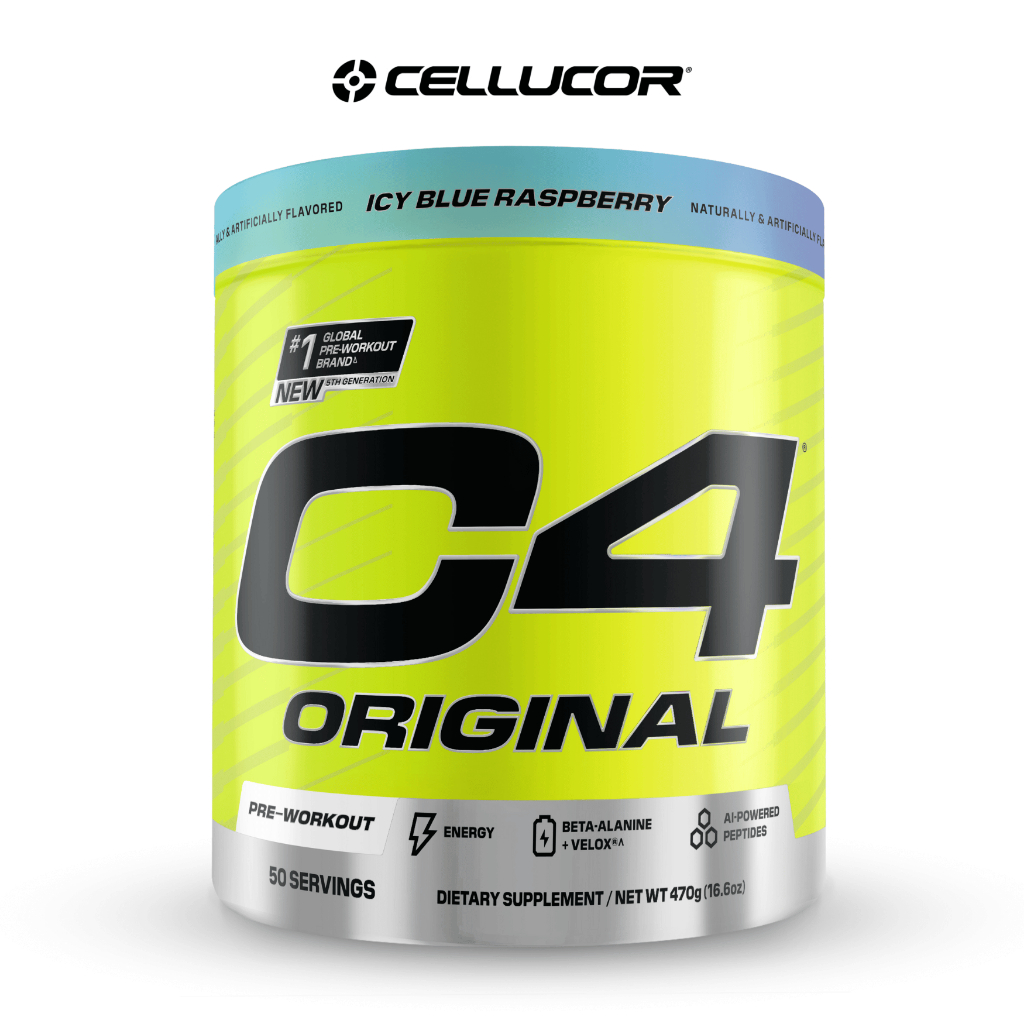 Cellucor C4 Pre-workout 30 servings and 50 servings - Icy Blue Razz ...