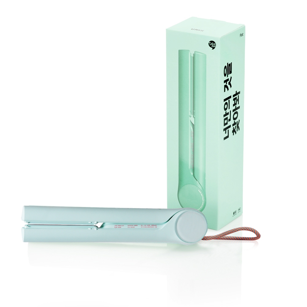 Unix Wireless Flat Cordless Charger เครื่องหนีบผมไร้สาย ขนาดเล็ก พกพา ...