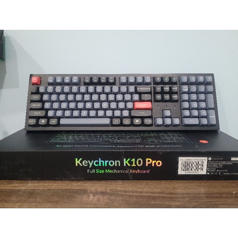 keychron k10 pro ขนาด 100% มือสอง | Shopee Thailand