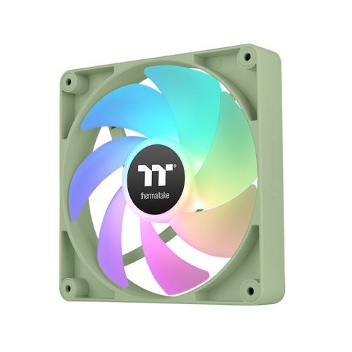 THERMALTAKE CT120 ARGB SYNC PC COOLING FAN MATCHA GREEN (2-FAN PACK ...