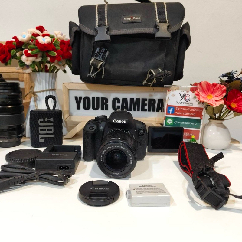 Canon 700d + Lens 18-55mm stm(พร้อมส่งจ้า) | Shopee Thailand