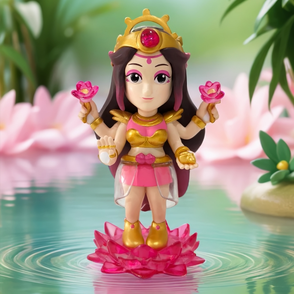 พระแม่ลักษมี ร่ำรวย โชคลาภ เงินทอง เมตตามหานิยม เสริมคู่ครอง ความรักมั่นคง Tiny Little Deva Art ...