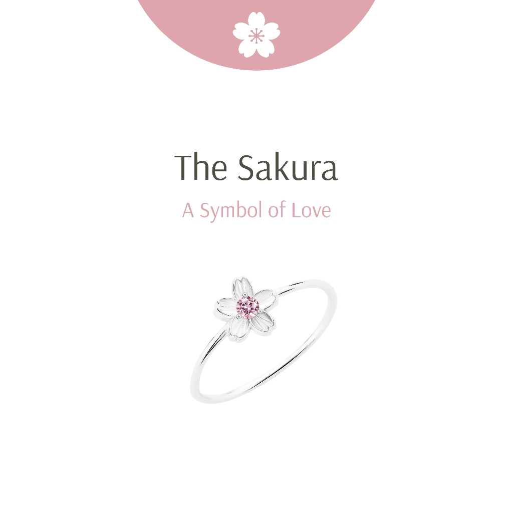 Sakura Ring - แหวนดอกซากุระ | Shopee Thailand