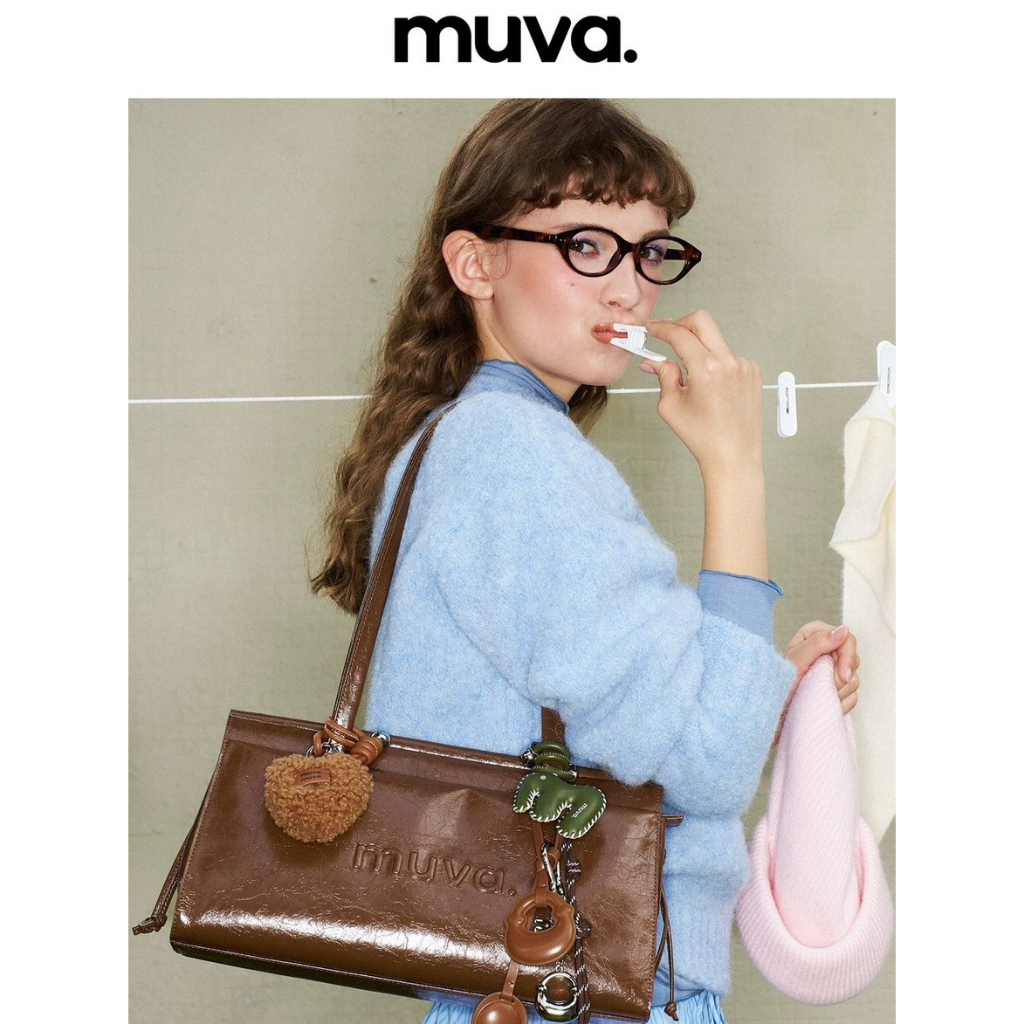 Muva Vintage Bag ของแท้ 100% กดจาก official Muva | Shopee Thailand