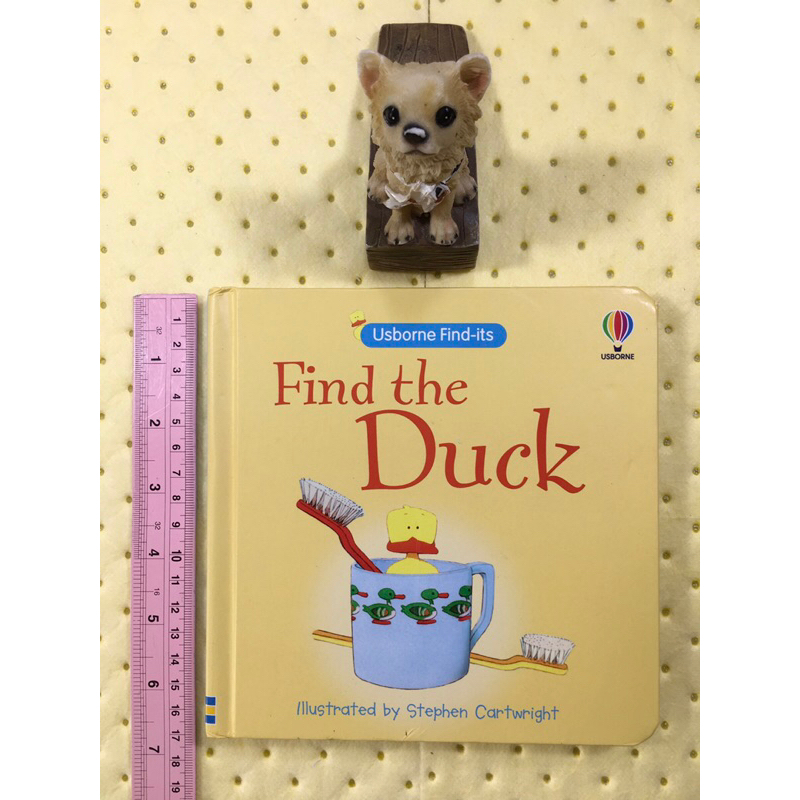 Usborne Find-its, Find the Duck, Find the Teddy หนังสือภาษาอังกฤษ (มือ ...