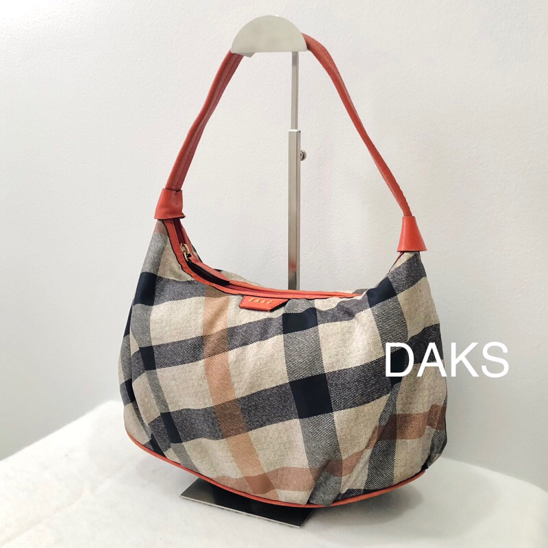 DAKS Nylon Shoulder Bag มือสองของแท้ 💯 | Shopee Thailand