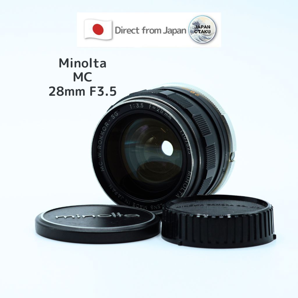 [ใช้ในญี่ปุ่น] "เลนส์วินเทจ" MC W.ROKKOR-SG 28mm f/3.5 Minolta วางจำหน่ายในญี่ปุ่น | Shopee Thailand